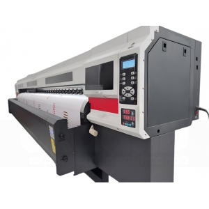 Impressora solvente NovaJet Iron - X31 - i1600 - Largura 320cm (1 cabeça)